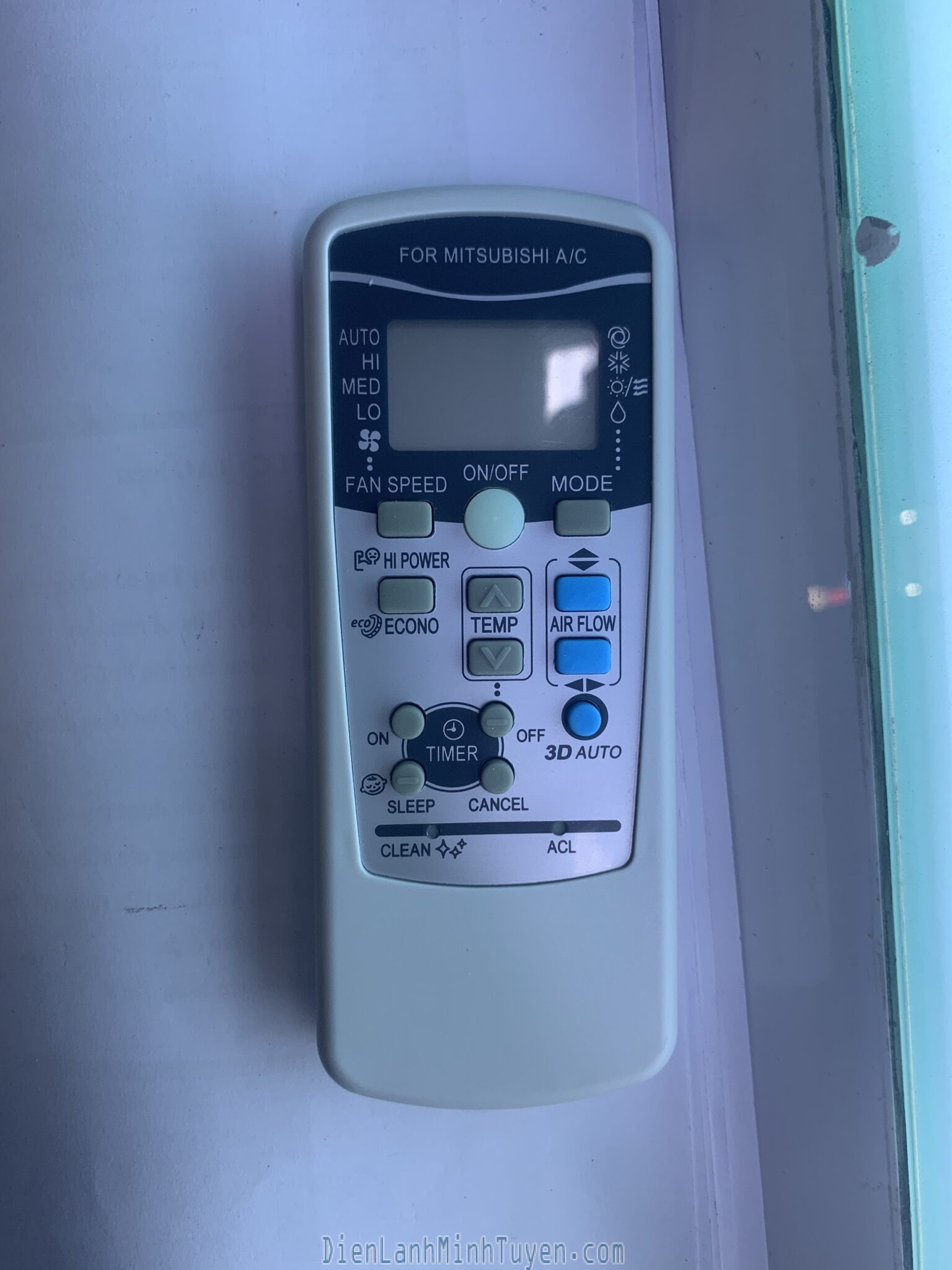 Remote Điều Khiển Dành Cho Máy Lạnh, Máy Điều Hòa Mitsubishi RKX502A001 ...
